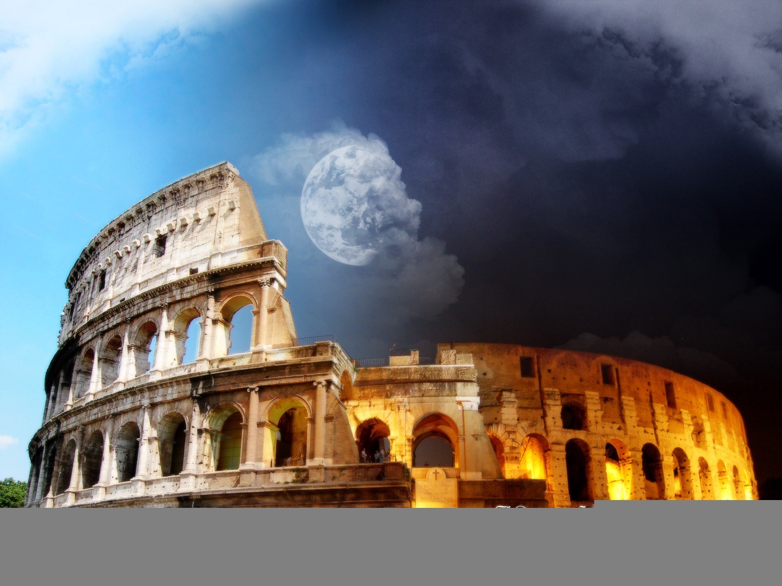 HD wallpaper cities coliseum fantasy picture amphitheatre