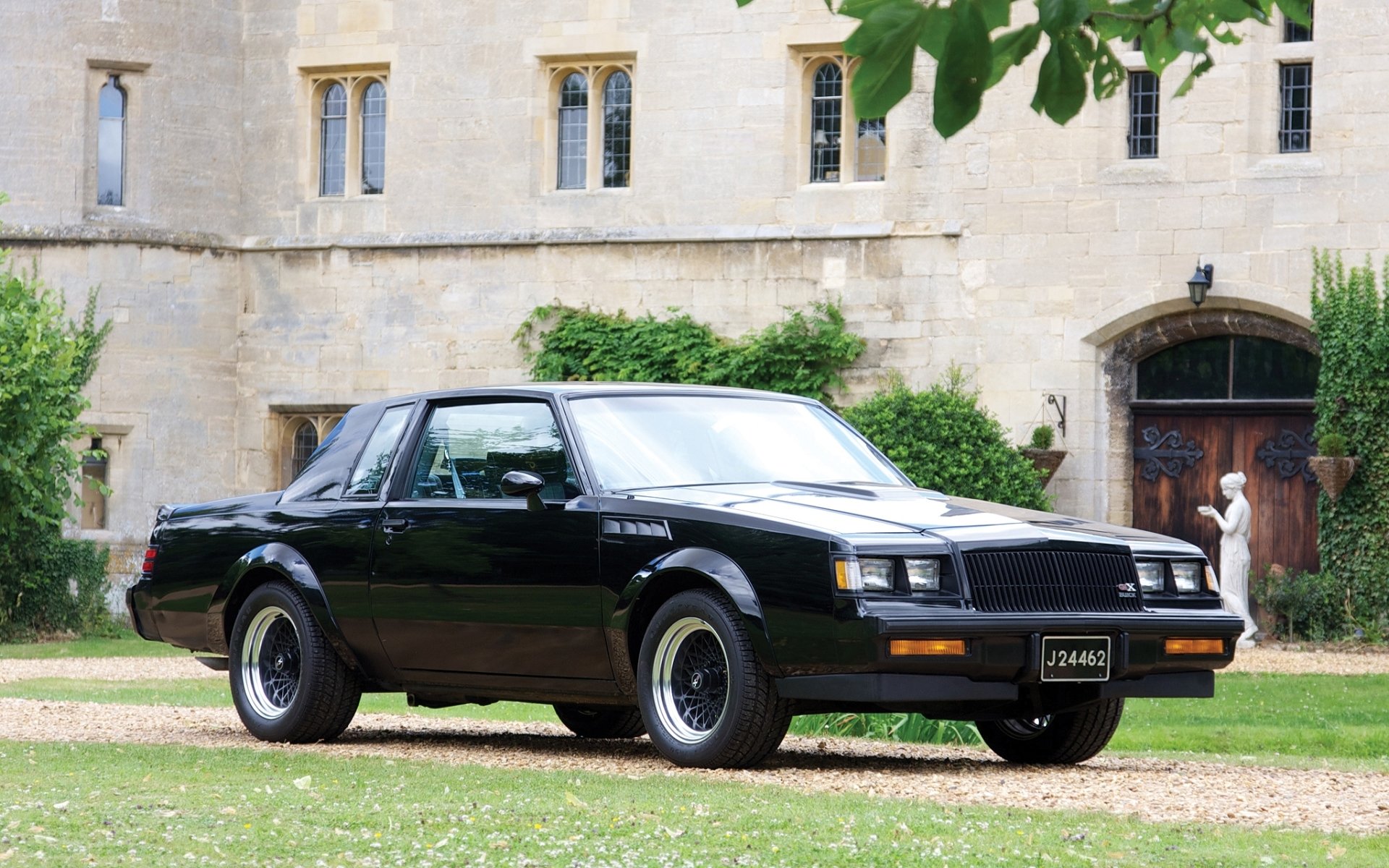 HD wallpaper buick gnx grand national 1987 grand neyshnl front building ...