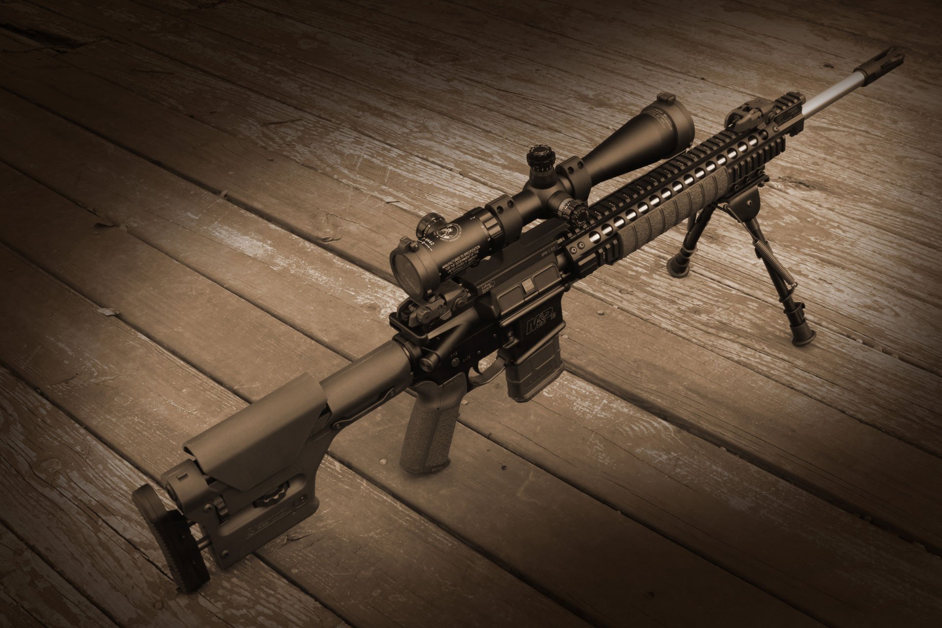 HD wallpaper mk12 spr sniper rifle weapon optics